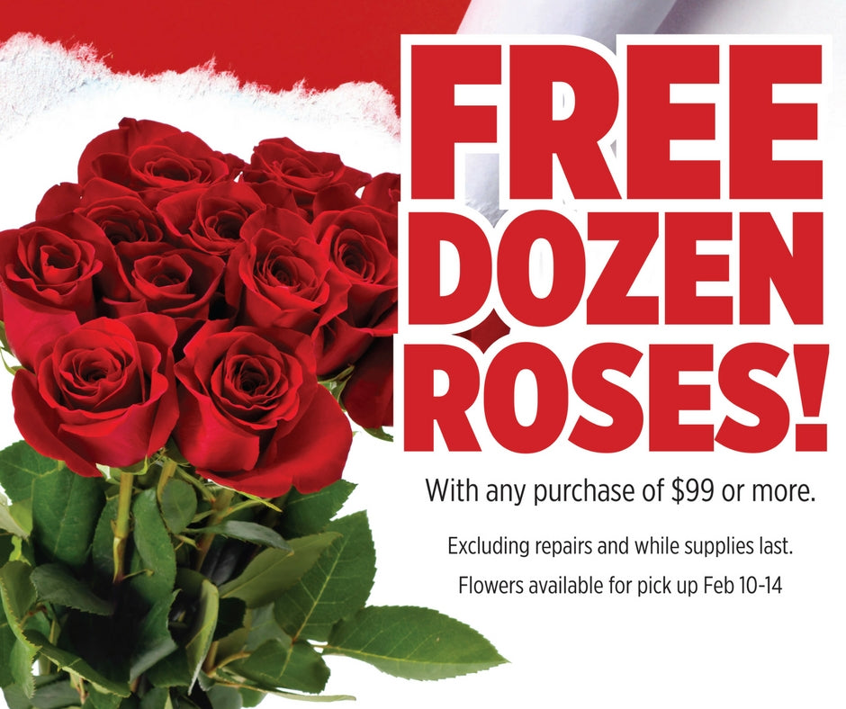 Free Dozen Roses With Purchase of $99 – Spicer Greene Jewelers