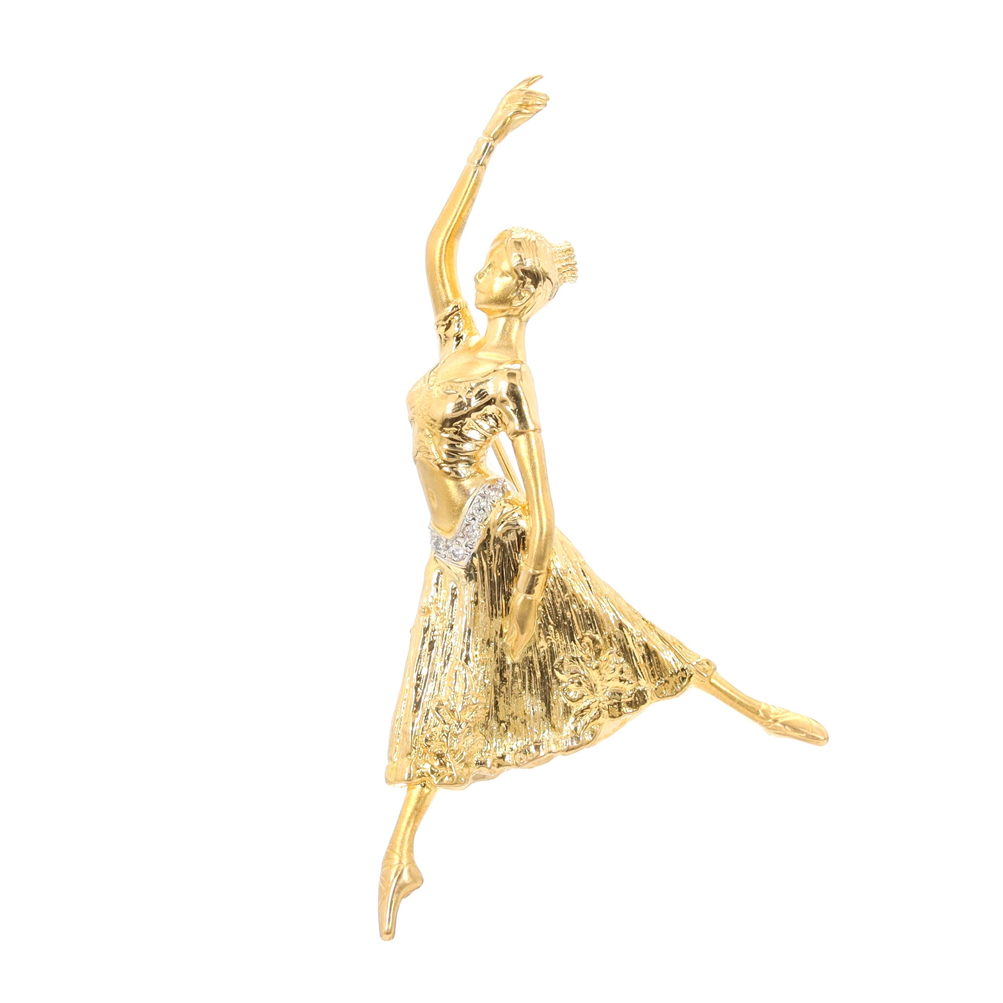 Clearance Diamond Ballerina Pin Spicer Greene Jewelers
