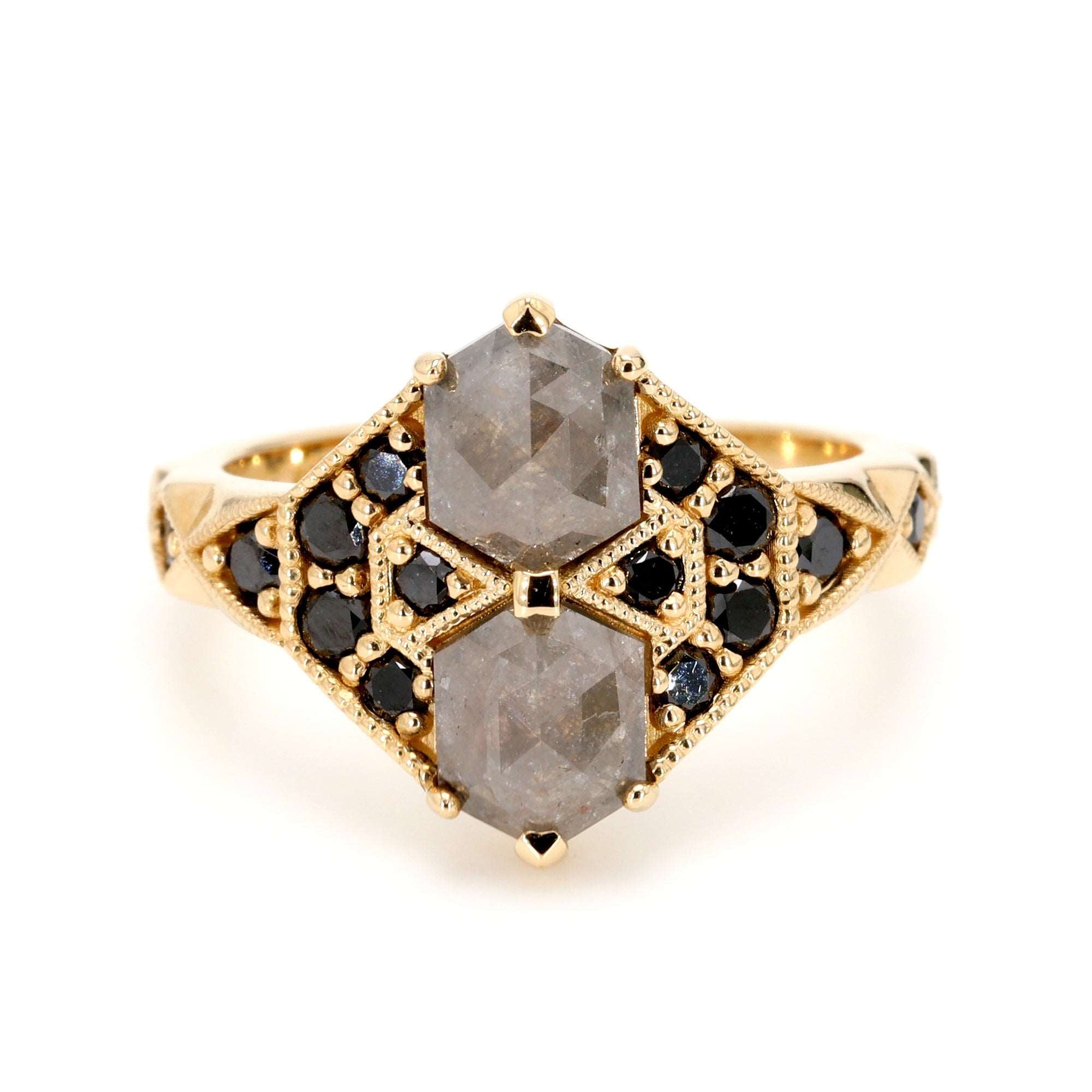 Reverie Black Diamond Engagement Ring – Spicer Greene Jewelers