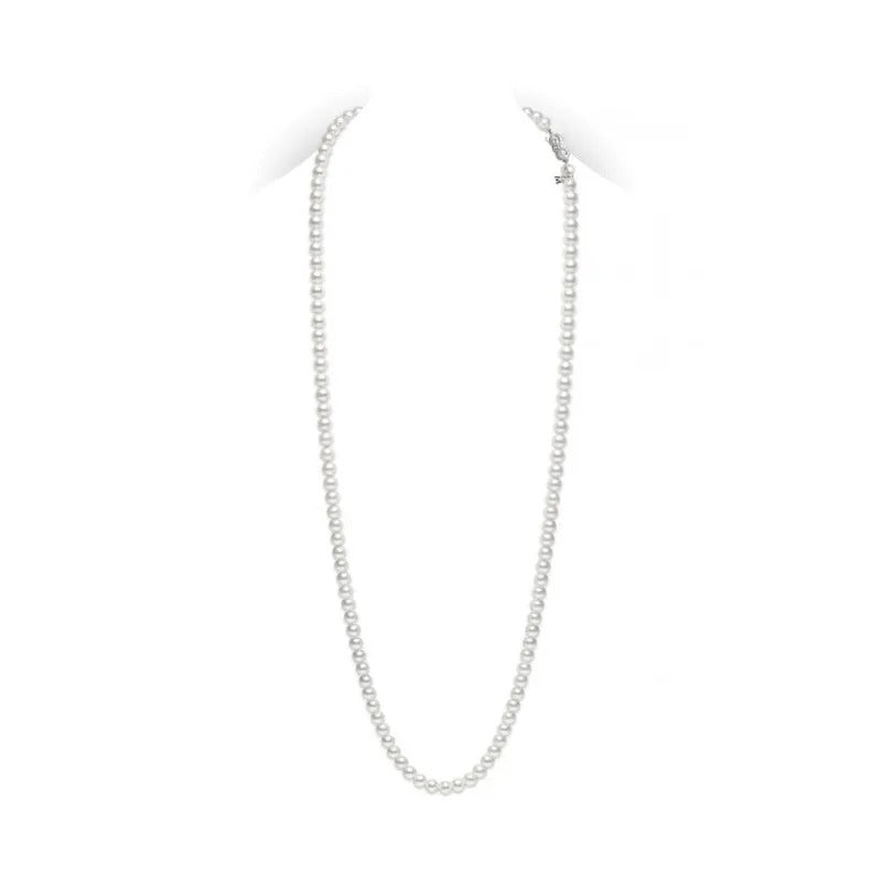 Mikimoto Opera-length Akoya Pearl Strand – Spicer Greene Jewelers