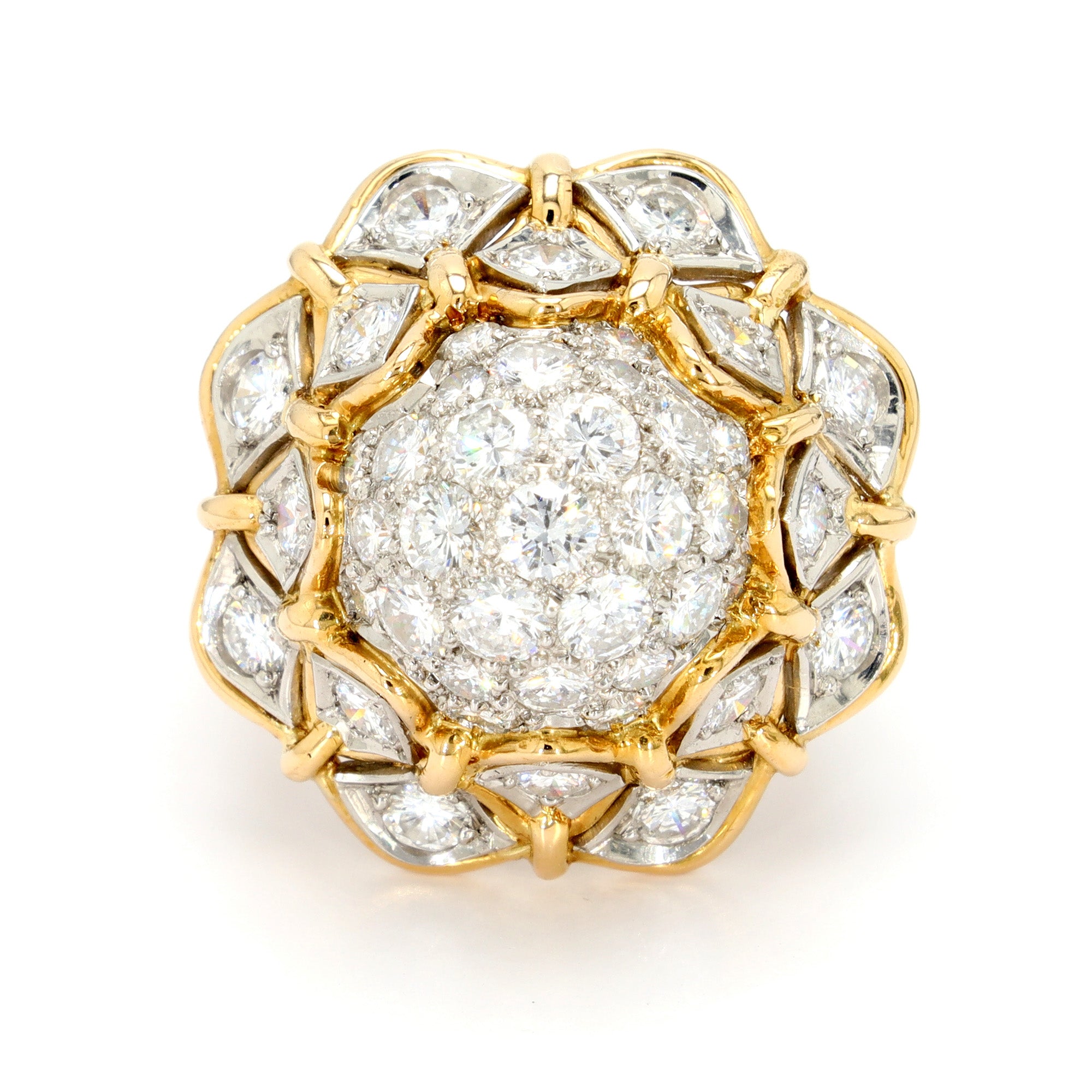 Estate Diamond Ring w/ Finger Fit Shank – Spicer Greene Jewelers