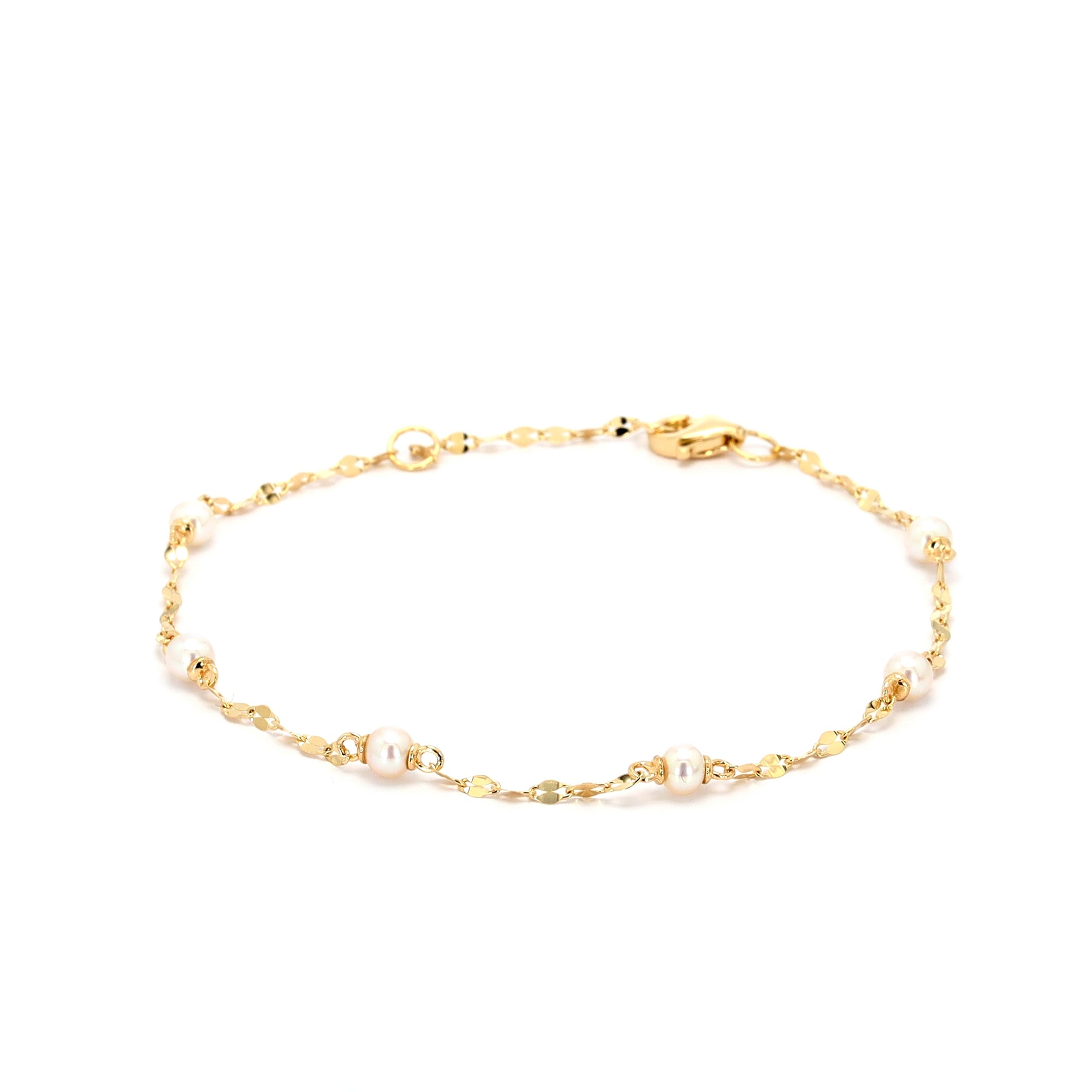 Viva Pearl Station Bracelet – Spicer Greene Jewelers