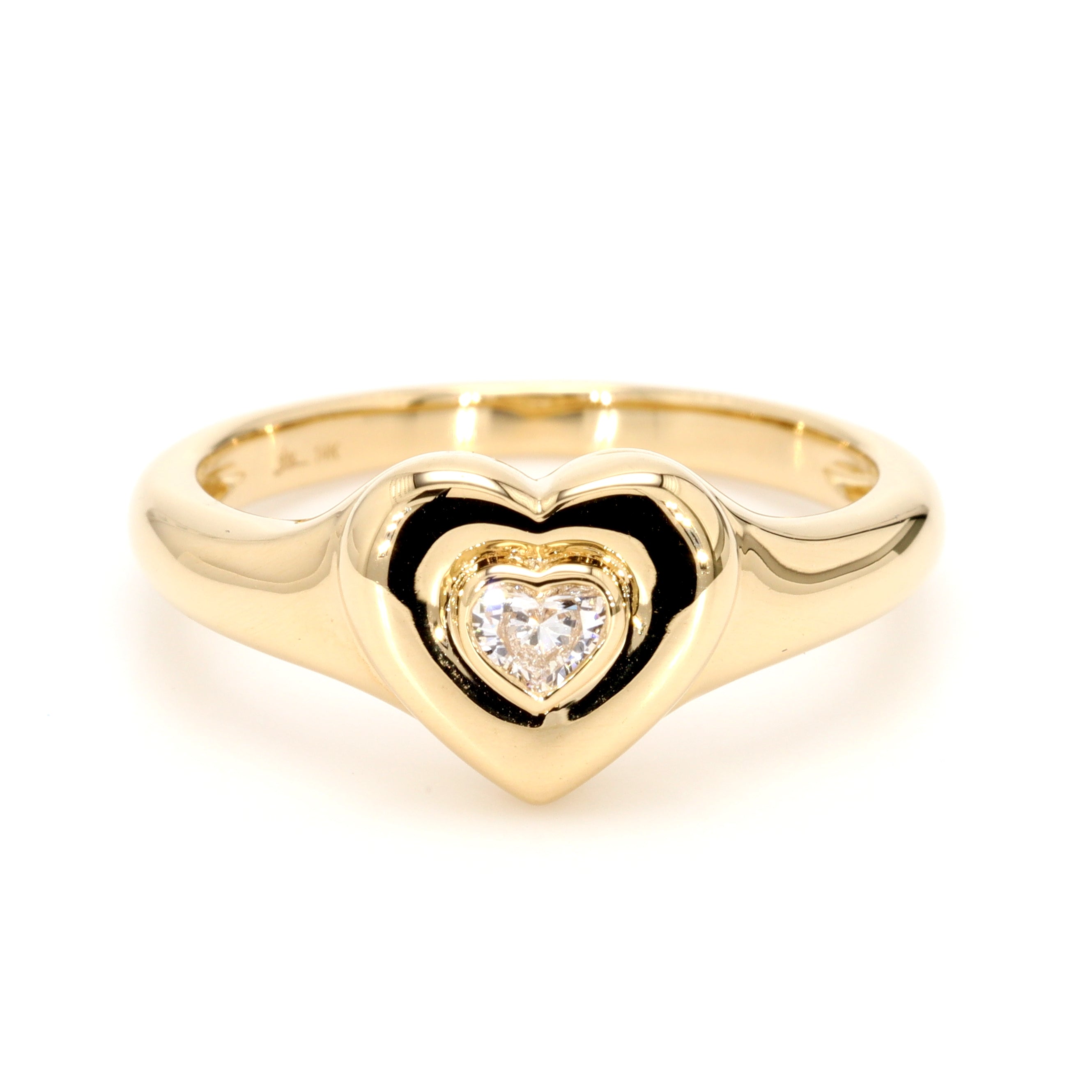 Clearance Diamond Heart Ring – Spicer Greene Jewelers